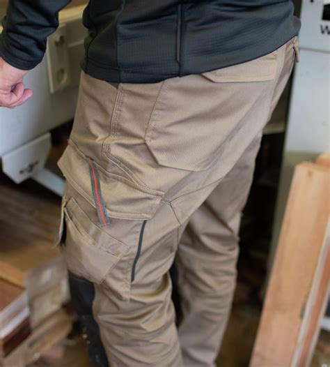 Pantalon de travail stretch beige confortable et résistant Würth MODYF