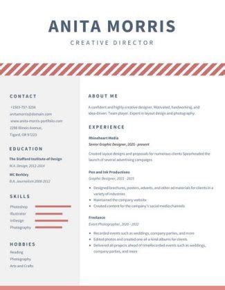 Cv In Tabular Form Tabular Resume Format Templates Wisestep