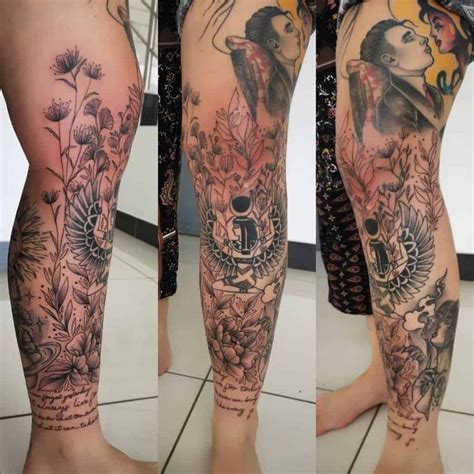 85 Amazing Leg Sleeve Tattoo Ideas 2024 Inspiration Guide Thigh
