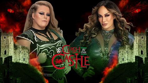 WWE Clash At The Castle Nia Jax Vs Piper Niven WWE2K24 WWEClash