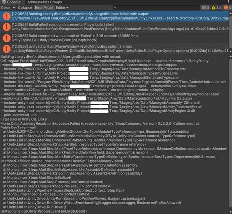 Can T Build Failed To Resolve Assembly SharpCompress Unity Engine