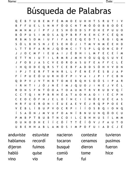 Búsqueda de Palabras Word Search WordMint