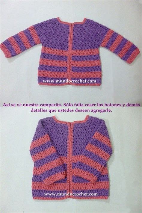 C Mo Tejer Un Saco Campera Cardigan O Chambrita A Crochet Paso A Paso