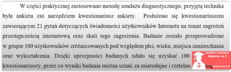 Przykładowy wstęp pracy licencjackiej 12 elementów Magister na 5