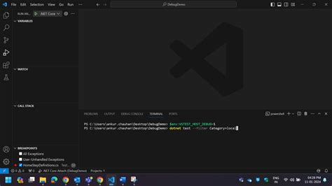 How To Debug NET C Specflow Project In VS Code DS