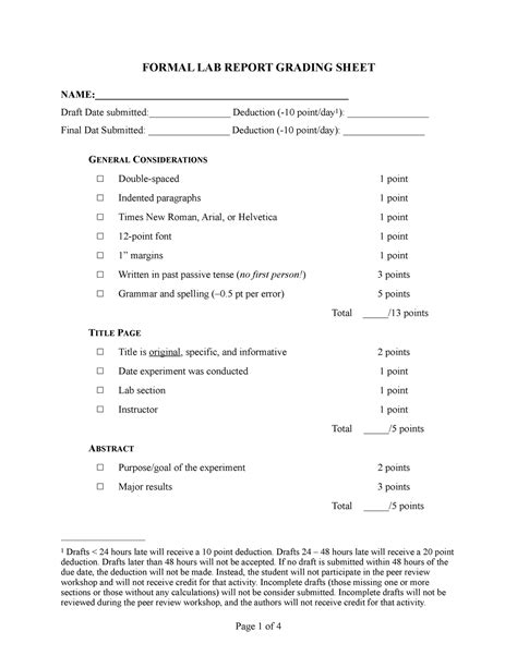 Determining The P Ka Of An Acid Base Indicator Formal Report Grading