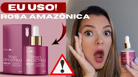 ROSA AMAZÔNICA SERUM EU USO O ROSA AMAZÔNICA FUNCIONA DICAS DE