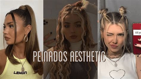 Peinados Aesthetic Peinados F Ciles Y R Pidos Youtube