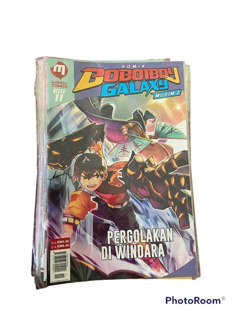 Komik Boboiboy Galaxy Musim 2 Isu 11 Isu24 Hobbies Toys Books