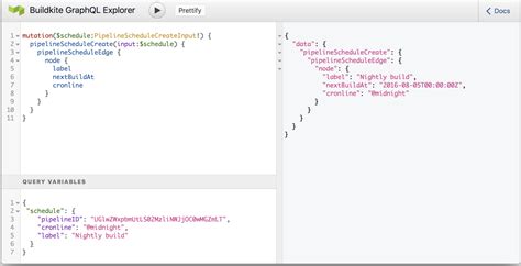 Graphql How To Open Query Variables Panel Stack Overflow