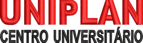 Matriz De Bordado Uniplan Centro Universitário Elo7