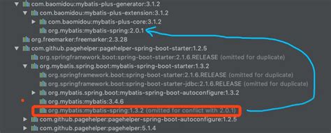 mybatis plus和pagehelper依赖产生冲突问题的具体解决方案 w3cschool笔记