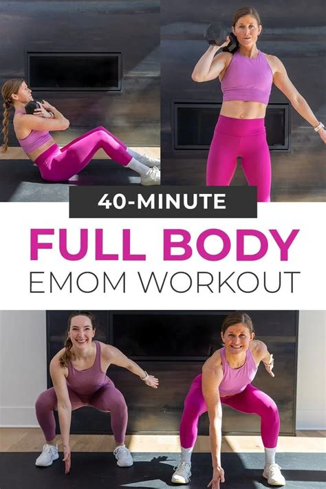 40 Minute Full Body EMOM Workout Video Nourish Move Love Emom