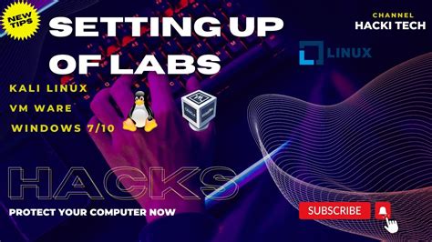 Setting Up Of Hacking Labs Vmware Kali Linux Windows Cyber