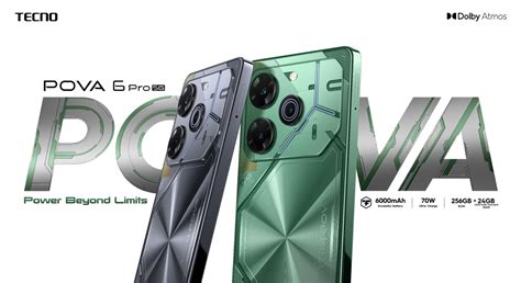 TECNO Globally Launches POVA 6 Pro 5G At MWC2024 To Power Gaming And