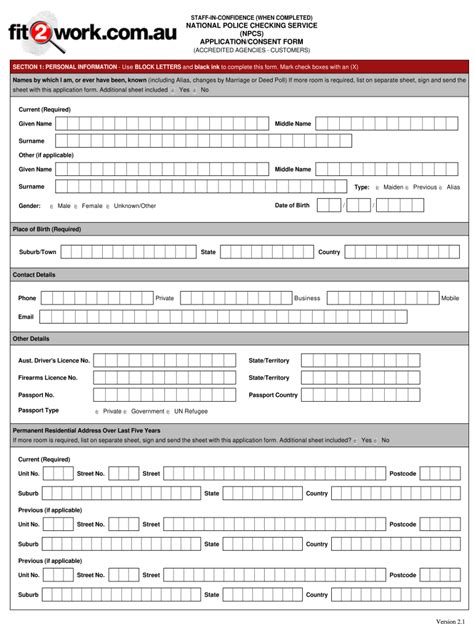 Fit2work Fill Online Printable Fillable Blank PdfFiller