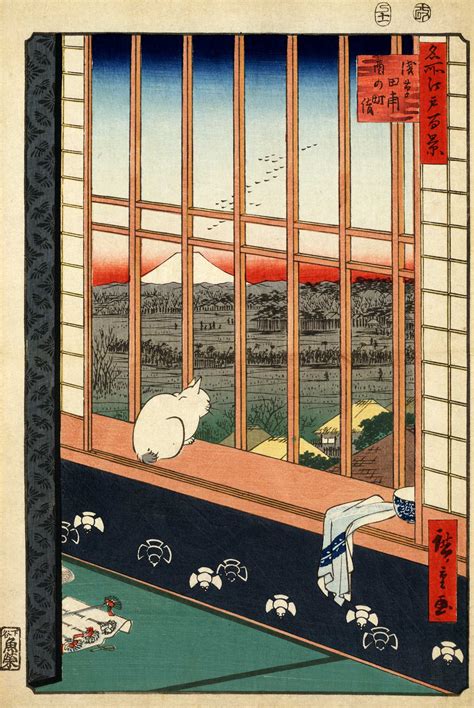 0094 李歌川广重浮世绘高清图TIF格式 歌川广重 59 歌川广重国画超高清大图原图扫描真迹全图书画图片下载