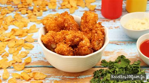 Crispy Tenders De Poulet Nugget S Croustillants Recettes100faim