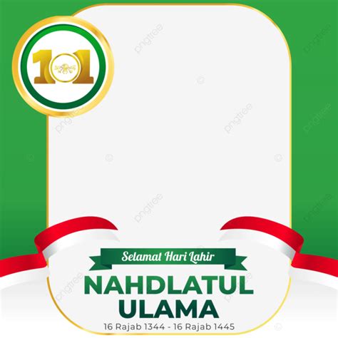 Twibbon Harlah Nahdlatul Ulama Logotipo Nu Ke Vetor Png