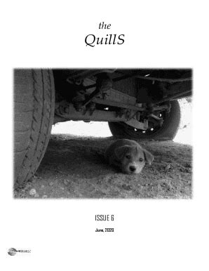 Fillable Online Writers Connect The QuillS SUBMISSION GUIDELINES