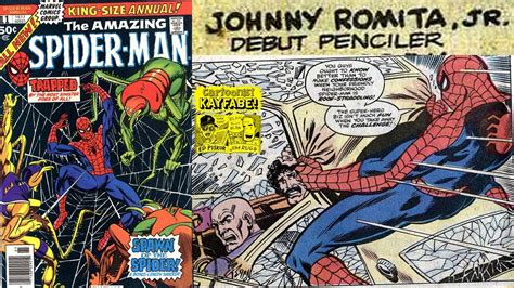John Romita JR S Comic Book Debut Amazing Spider Man Annual 11 YouTube