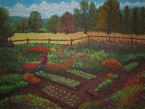 Pointillism No 7 Farm Boy By Samuraijose On DeviantART Pointillism