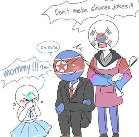 Countryhumans North Korea X South Korea 18 Telegraph