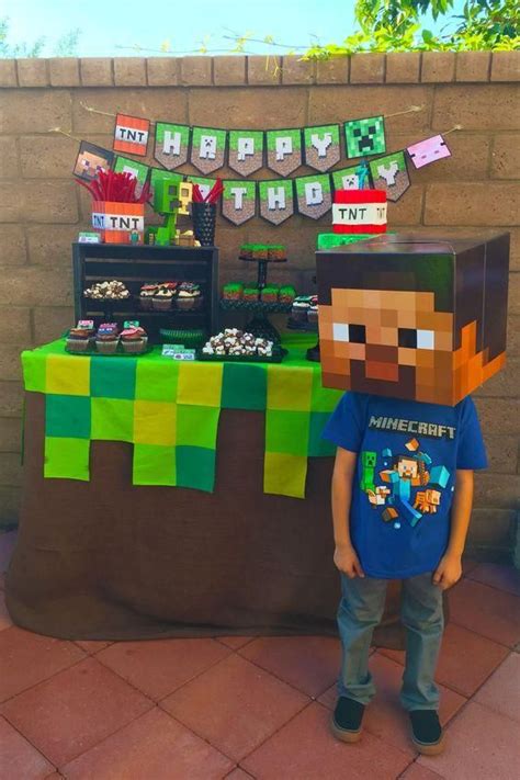 Ideas Para Una Fiesta De Minecraft Todo Bonito Minecraft Birthday