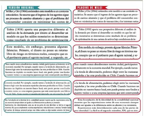 Denuncian que Javier Milei plagió a académicos chilenos en su nuevo