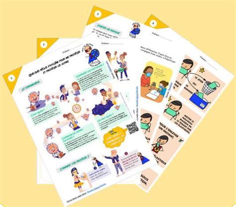 Le coronavirus et les gestes barrières expliqués aux enfants par La