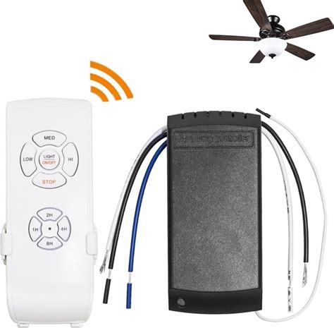 MECOS Control Remoto Para Ventilador De Techo Universal Kit De Control