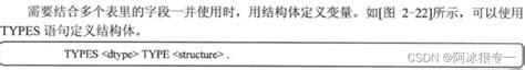 abap学习笔记之——第二章：数据类型 abap数据类型 csdn博客