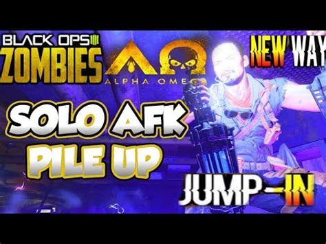 4 EASY JUMP IN AFK GLITCH SPOTS ON ALPHA OMEGA Bo4 Zombie Glitches