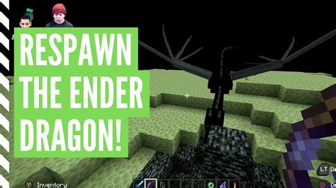 How To RESPAWN The Ender Dragon In Minecraft YouTube