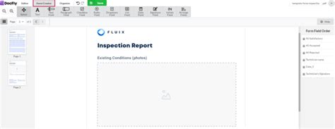 how to add a date field to a pdf form fluix form filling software