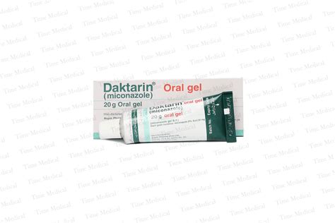 Daktarin Oral Gel 20 Gm Time Medical
