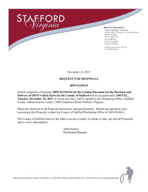 Fillable Online Formal Bid Template Fax Email Print PdfFiller