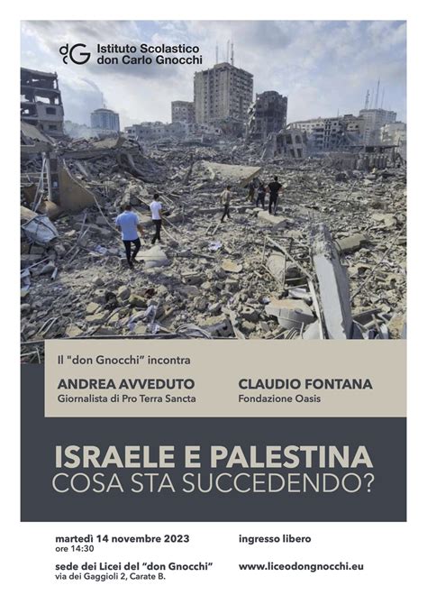 Israele E Palestina Cosa Sta Succedendo Istituto Scolastico Don