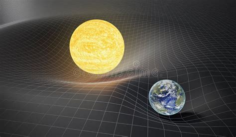 Gravedad Y Teoría General Del Concepto De La Relatividad Tierra Y Sun