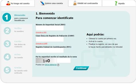 Cómo consultar tus puntos en Infonavit por Internet Guía paso a paso