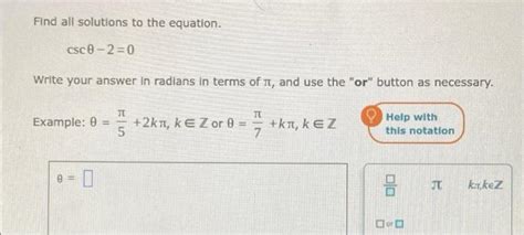 solved find all solutions of the equation in the interval
