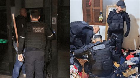 Polícia prende 33 criminosos envolvidos no golpe dos nudes