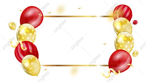 Birthday Balloon Border