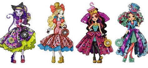 All About Monster High Way Too Wonderland Artworks Ever After High