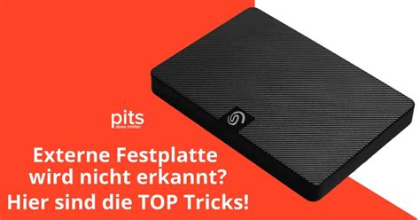 Externe Festplatte Wird Nicht Erkannt Tipps Und Tricks