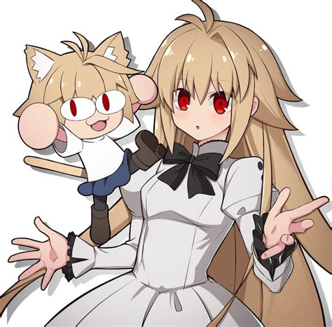 Arcueid Brunestud Neco Arc And Eco Arc Tsukihime And More Drawn