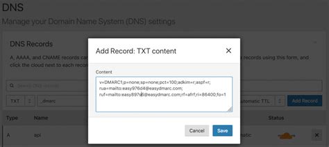 How To Add DMARC To Cloudflare DNS In 5 Minutes EasyDMARC