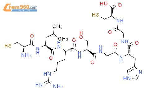 847233 72 1 L Cysteine L Cysteinyl L Leucyl L Arginyl L Serylglycyl L