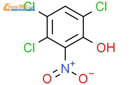 82 62 2 2 硝基 3 4 6 三氯苯酚CAS号 82 62 2 2 硝基 3 4 6 三氯苯酚中英文名 分子式 结构式 960化工网