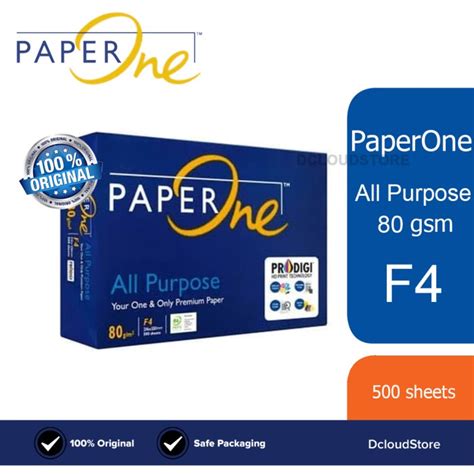 Hvs F4 Folio Paper 80 กรม PaperOne อเนกประสงค Shopee Thailand